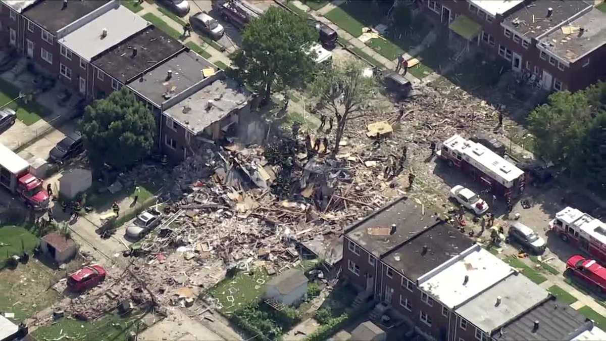Baltimore explosion: Woman dead, 7 seriously injured