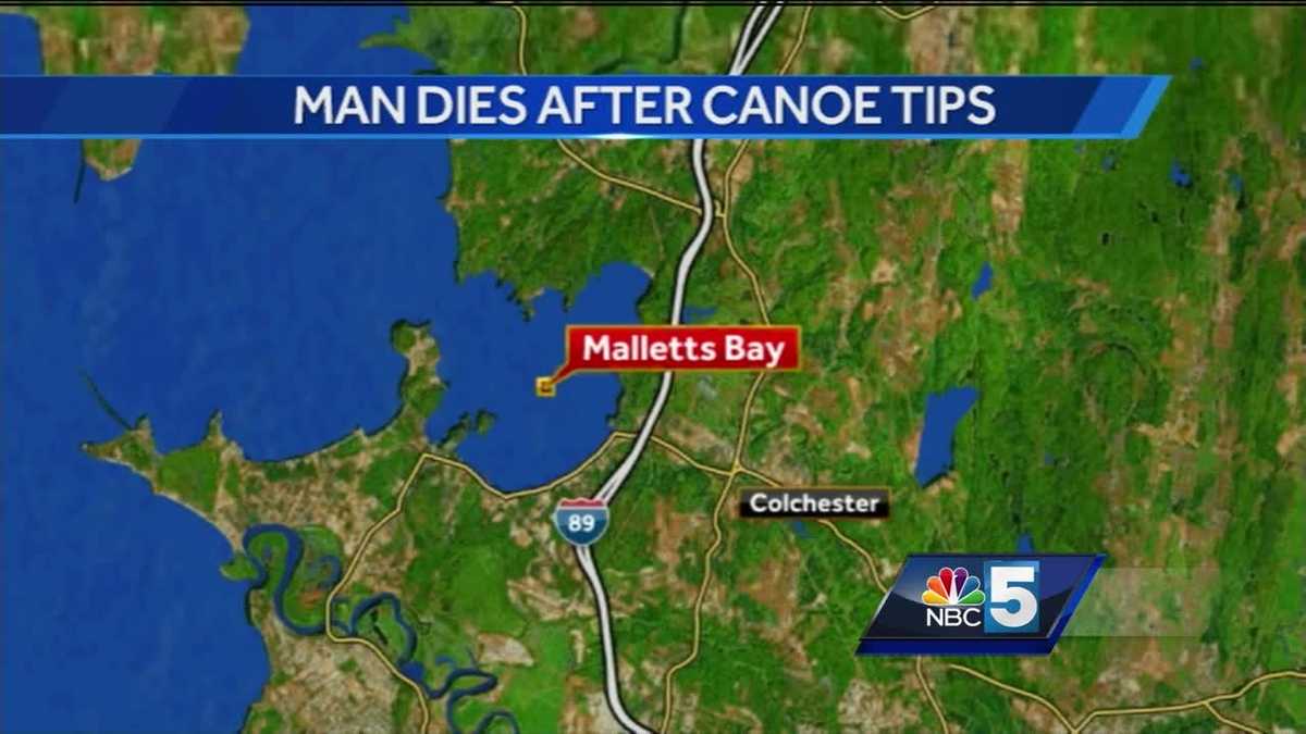 Canoeist from South Carolina dies in Malletts Bay