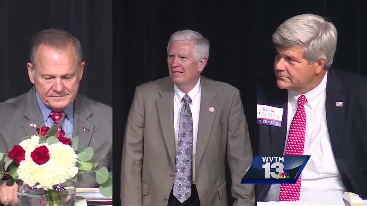 Trio of GOP candidates in Alabama's US Senate race speak to voters at ...
