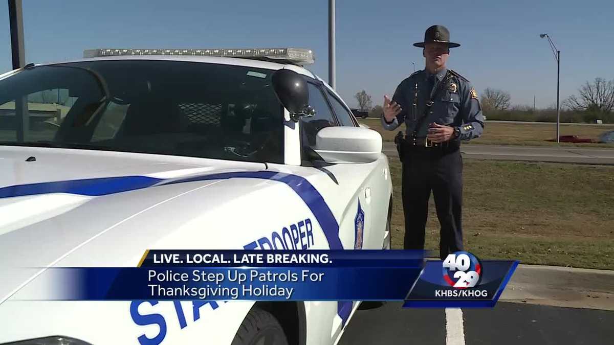 Law enforcement works to keep Thanksgiving travelers safe