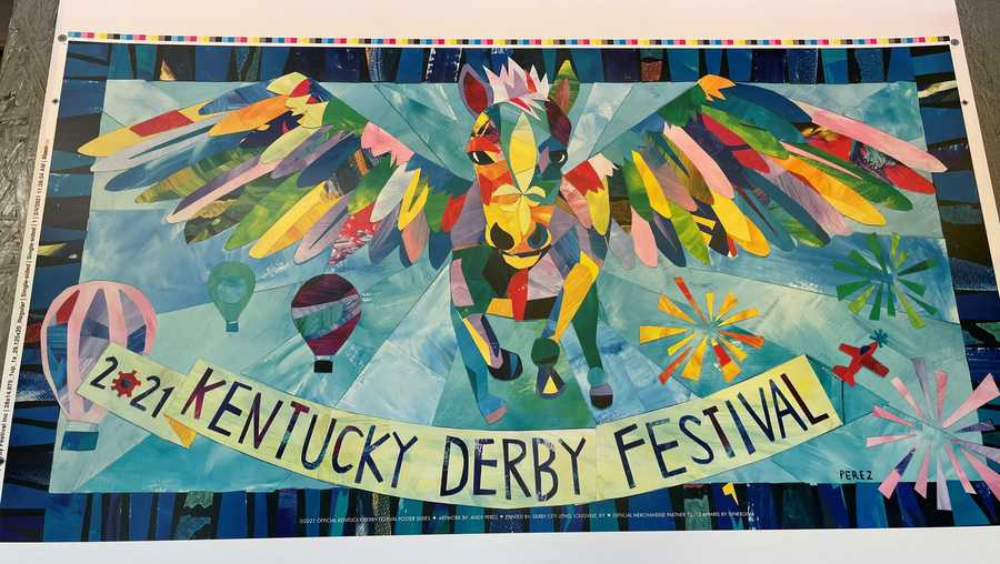 Kentucky Derby Festival poster unveiled: Check out the 2021 design