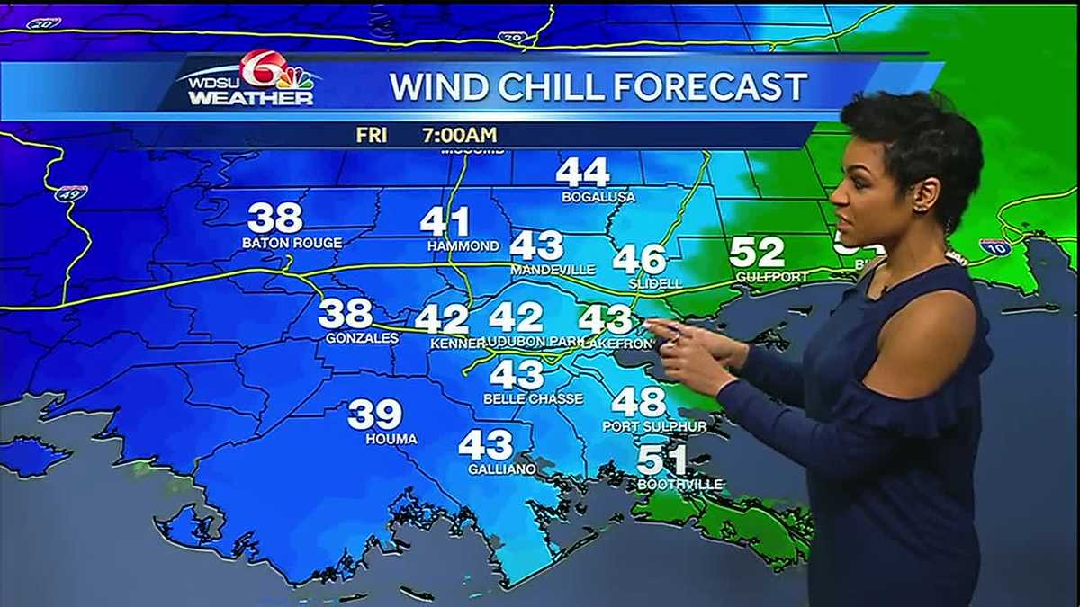 Thursday: Showers, colder air coming