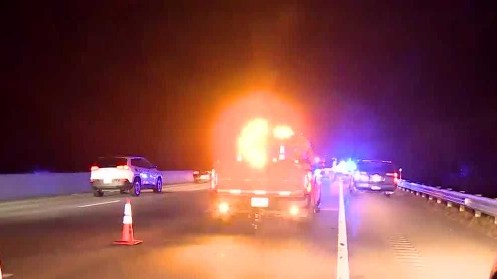 Pedestrian Dies After Being Struck By Car On I 93