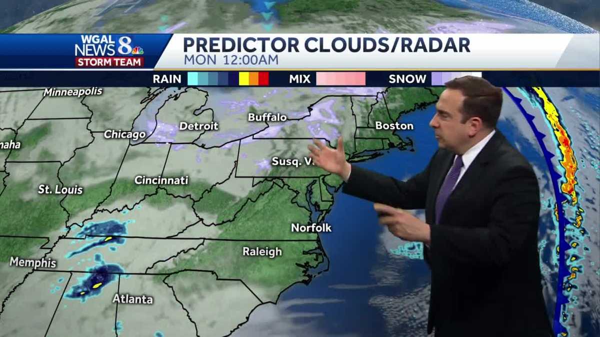 Calm Weather For Most Of Week; Wintry Weather Possible Next Weekend