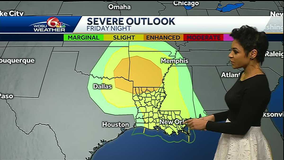 Thursday Videocast: Severe storms possible Friday night Thursday Videocast: Severe storms possible Friday night