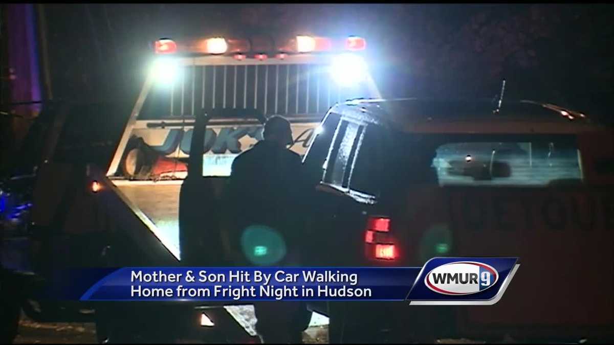 Mother, son hit by car while walking home