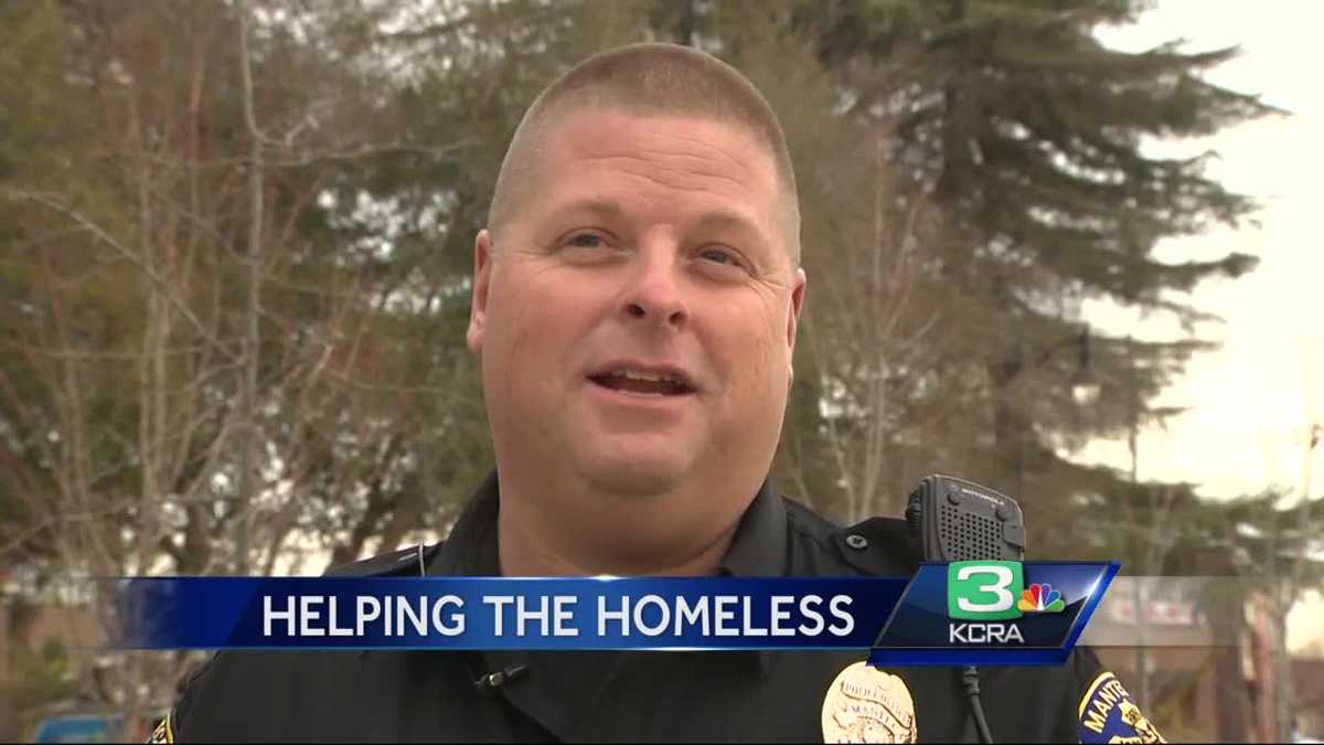Manteca officer focuses on helping the homeless