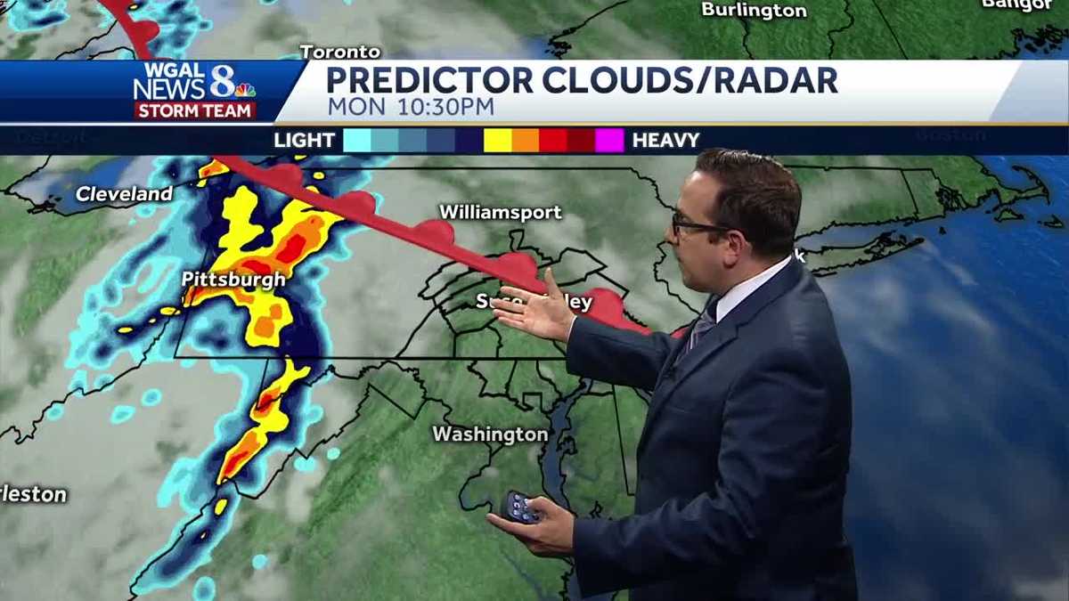 Scattered T'Storms Tonight; Heat Wave Possible This Week