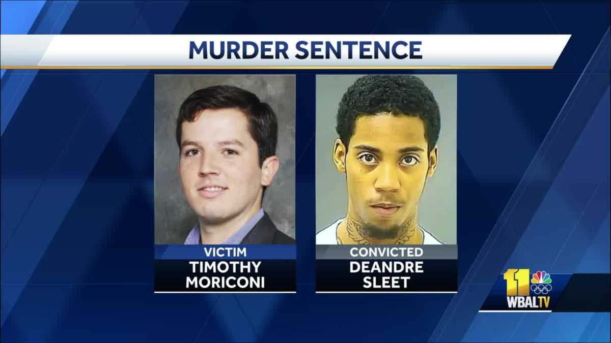 Deandre Sleet sentenced in Federal Hill murder of Timothy Moriconi