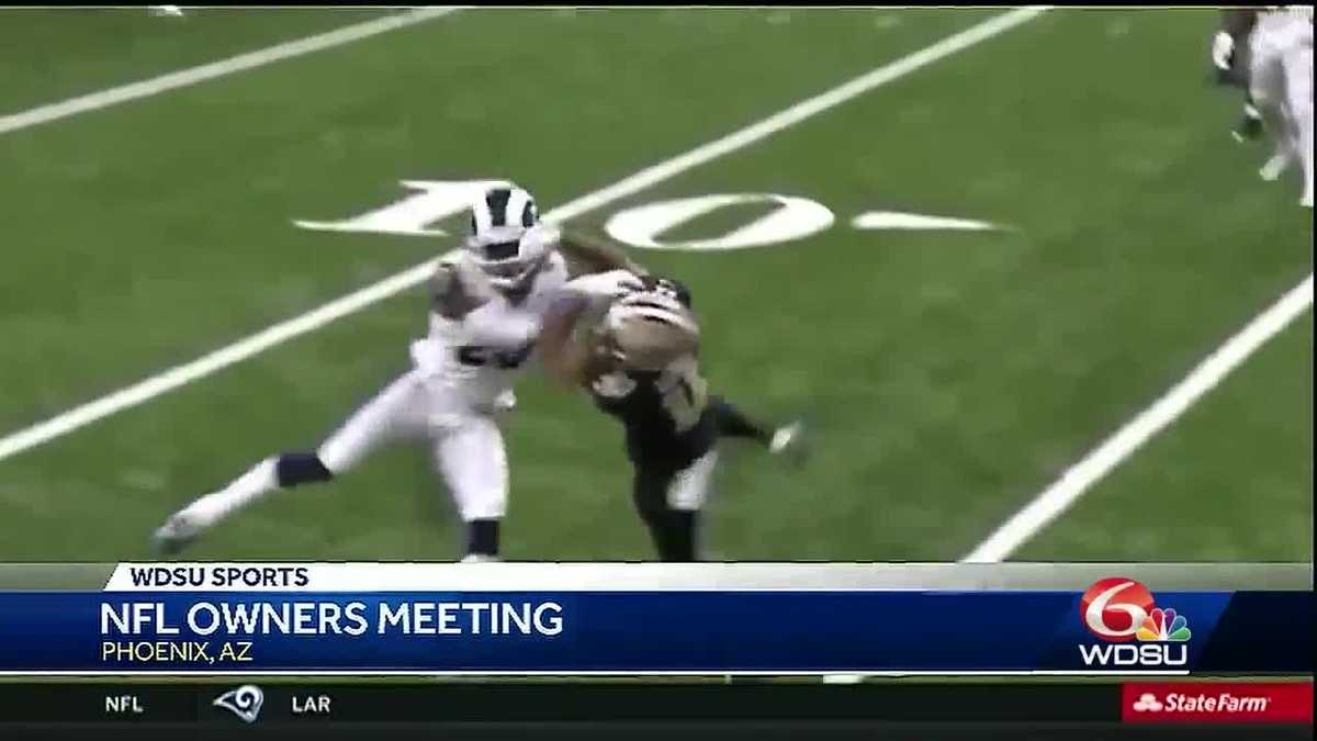 'NOLA No-Call' draws debate at NFL owners meeting in Arizona
