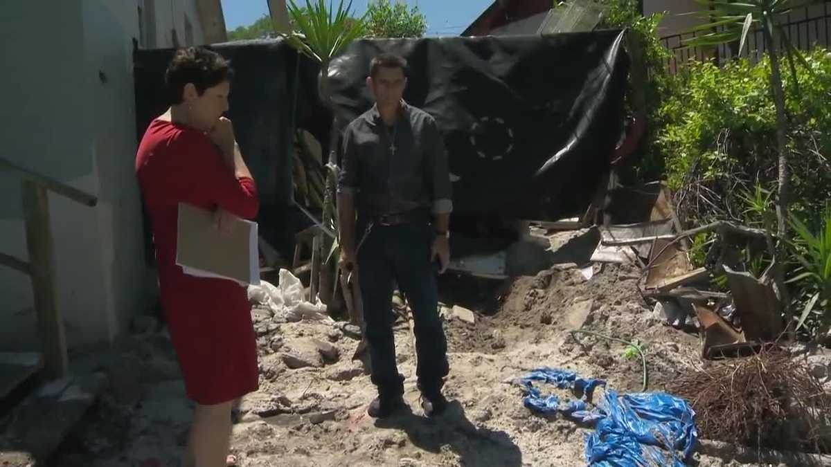 Man admits to burying friend behind his home during interview