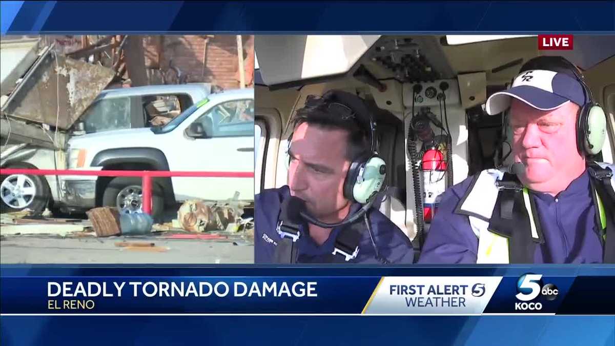 'This community sticks together': El Reno mayor surveys tornado damage ...