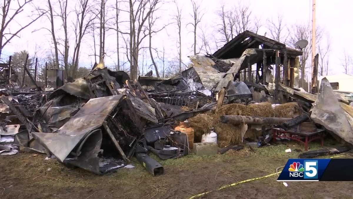 'We all made it out': Vermont family escapes overnight house fire
