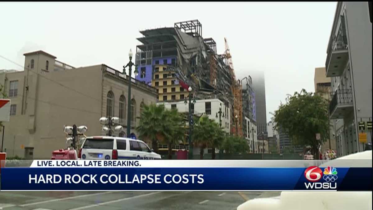 City estimates cost of Hard Rock Hotel collapse could double past ...