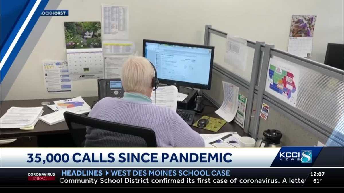 Iowa 211 answers 35,000 COVID-19-related calls
