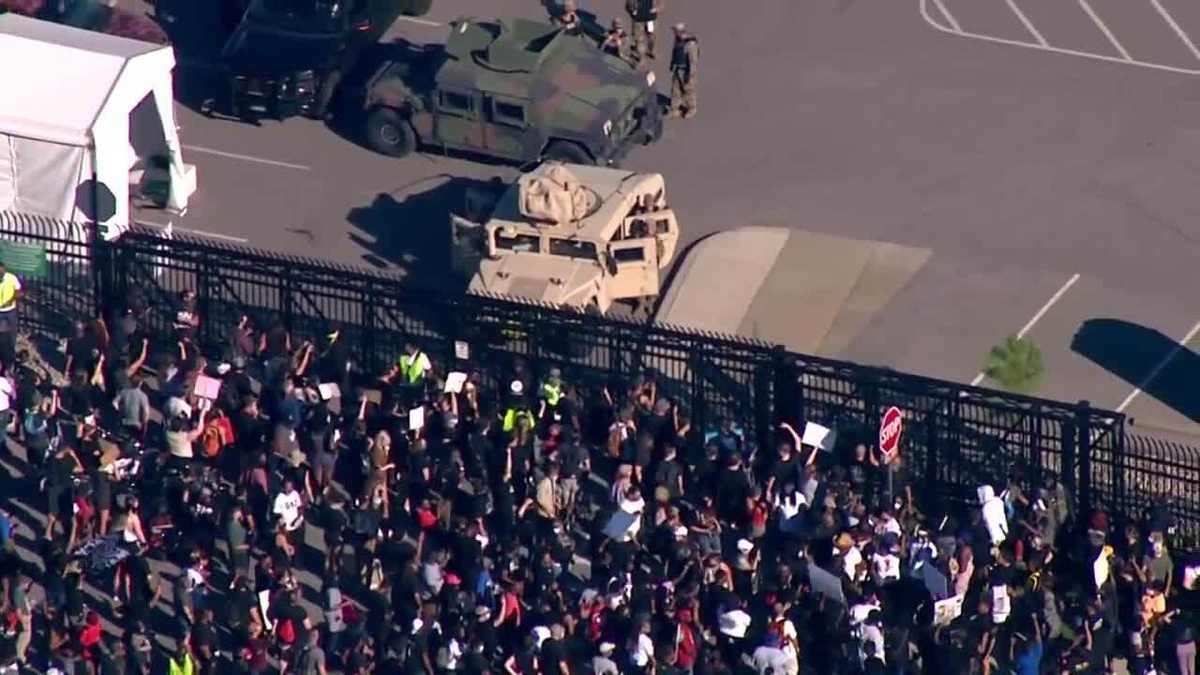 TIMELINE: How demonstrations unfolded in Louisville on Derby Day