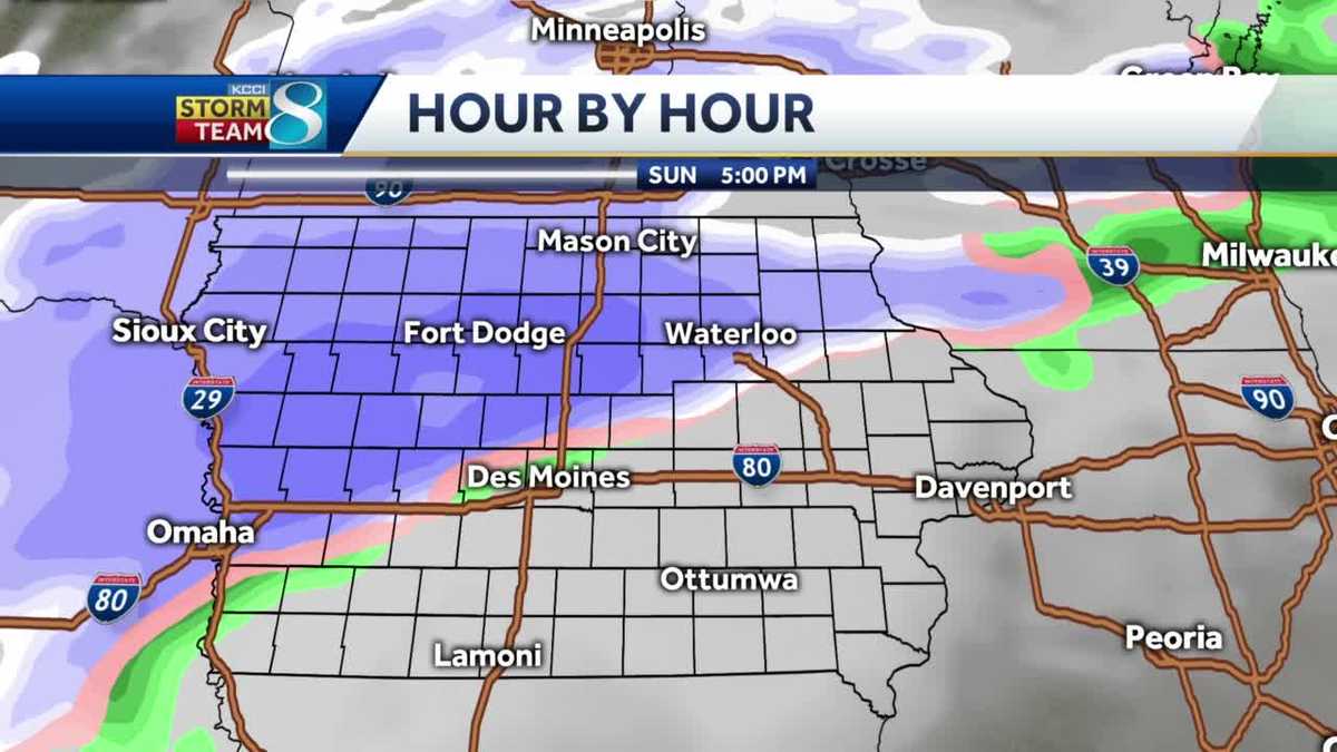Cold snap brings chance for more Iowa snow this weekend