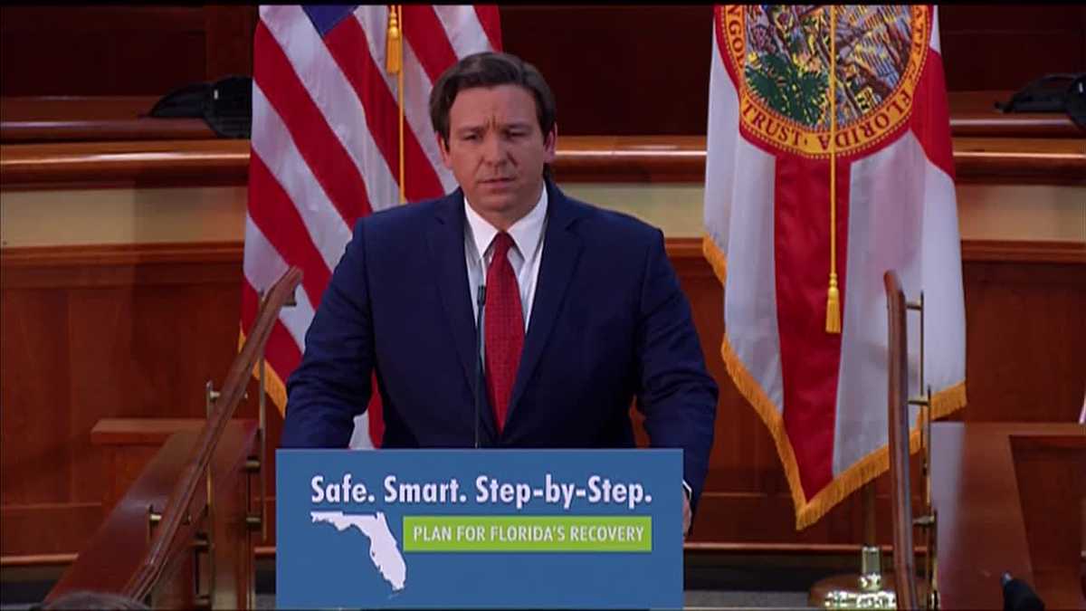 Reopening Florida plan to begin on Monday, governor says