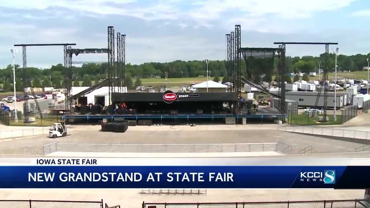State fair officials: New Grandstand is bigger and better