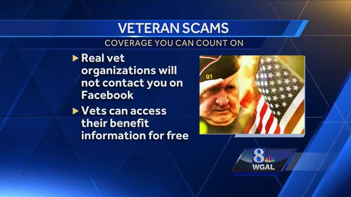 These scams target veterans, service members on Facebook
