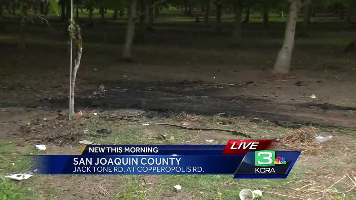 3 killed in fiery San Joaquin County crash