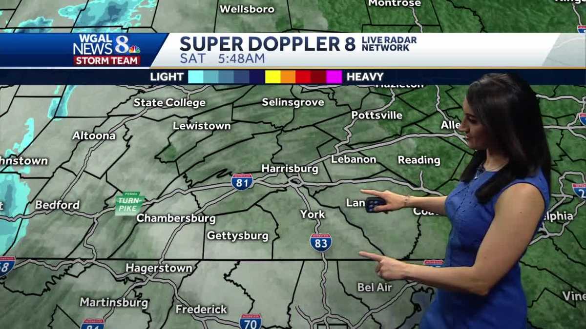 More clouds today, mild temperatures
