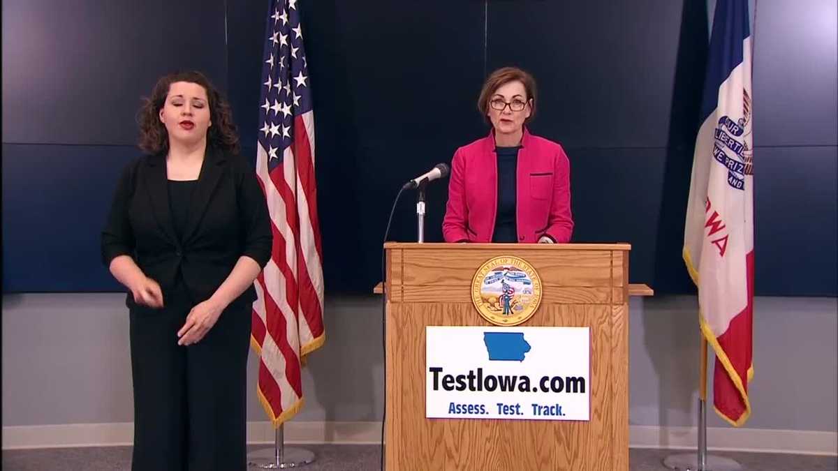 Iowa Department of Public Health releases May 1 COVID-19 numbers