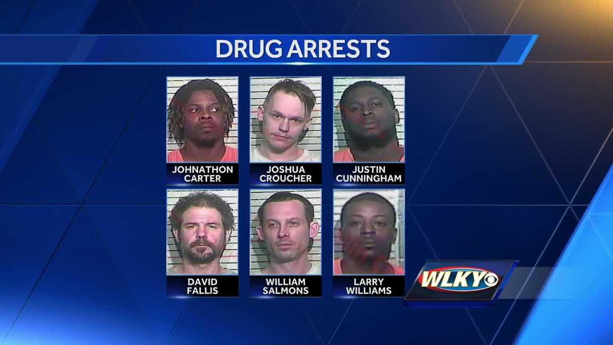 4 drug busts result in 6 arrests in Franklin County