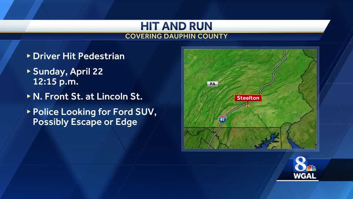 Steelton police looking for hit-and-run driver