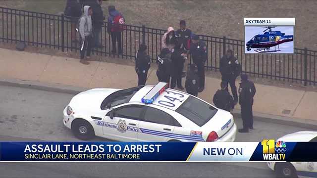 Officer struck in face attempting to break up fight Thursday