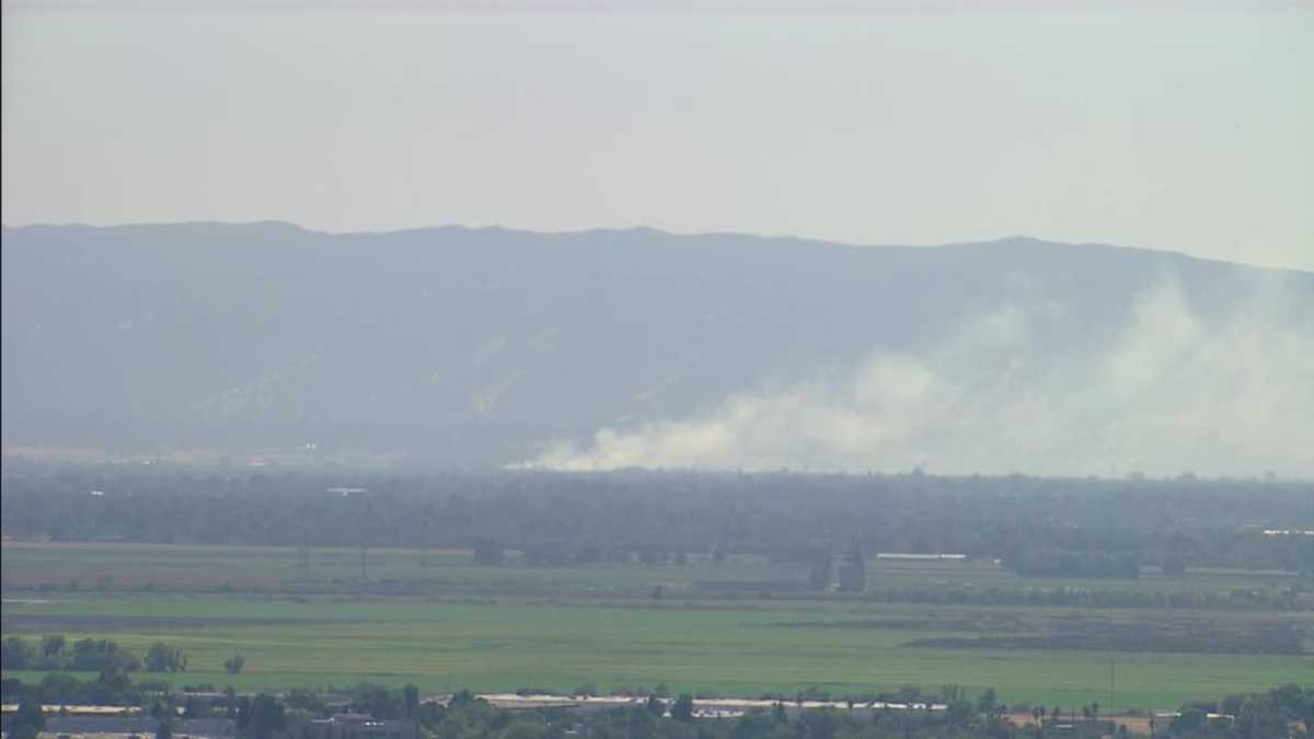 Roads reopen after crews battle grass fire in Solano County