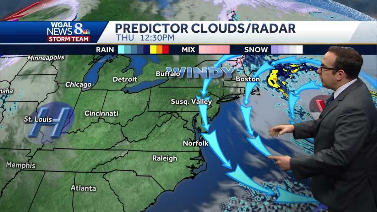 Windy Thursday; Milder Later This Week