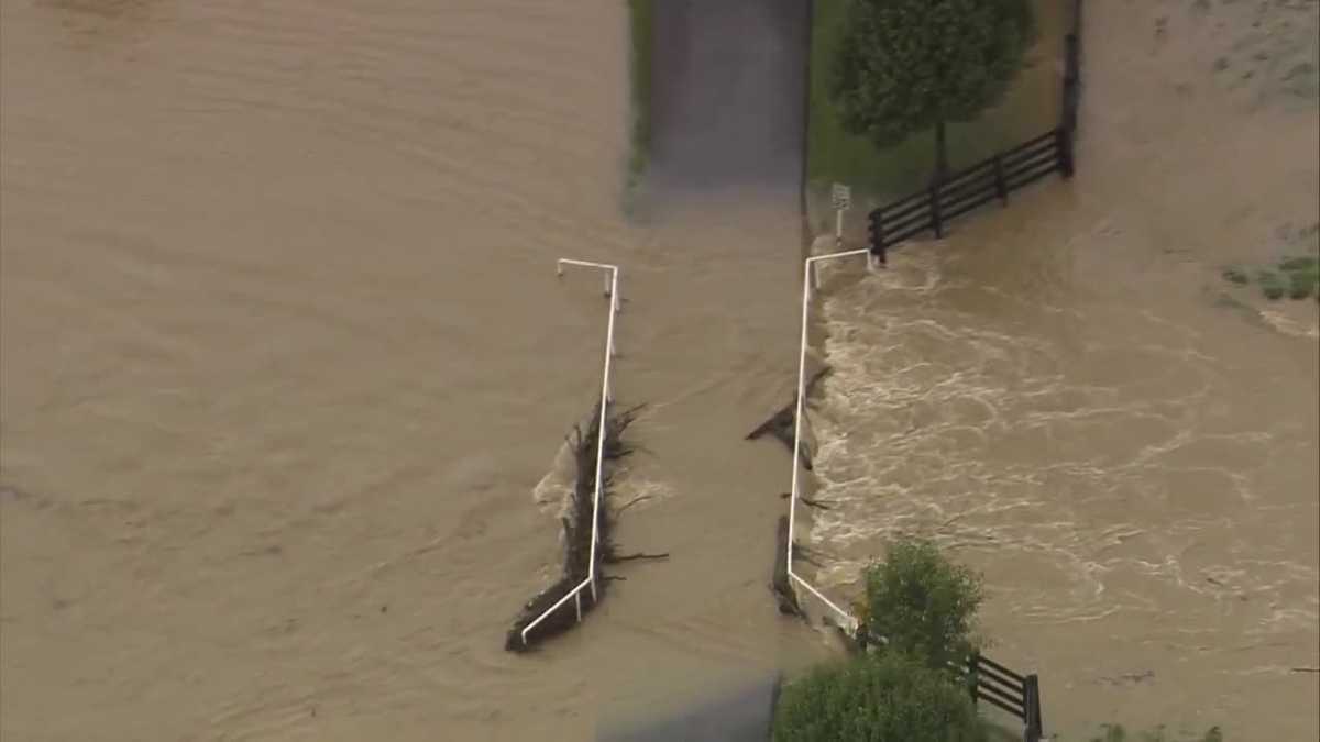 IMAGES: Friday afternoon flooding and storm damage