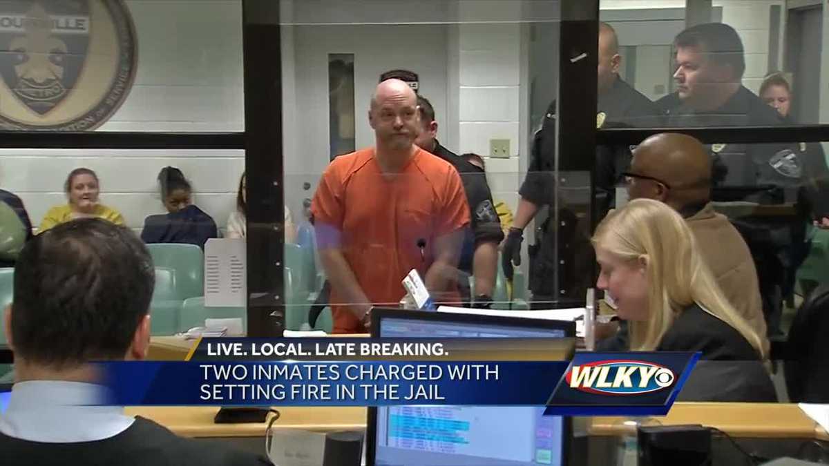 2 inmates charged with setting fire in jail