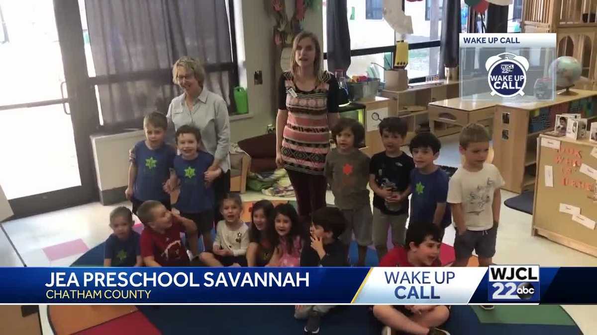 Savannah's Jewish Educational Alliance pre-schoolers give Wake-Up Call ...