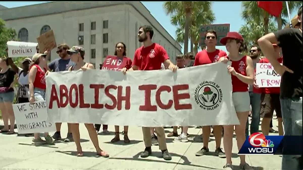 Protesters call for ICE shutdown