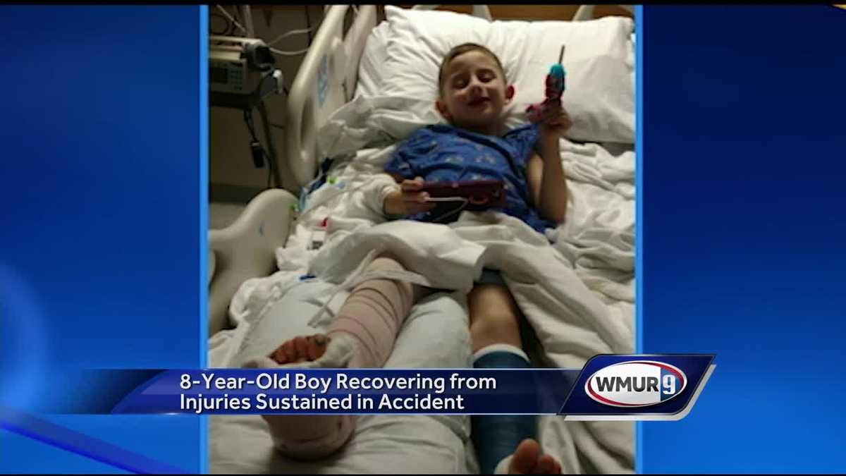 Boy recovering after suffering serious injuries in Christmas car accident