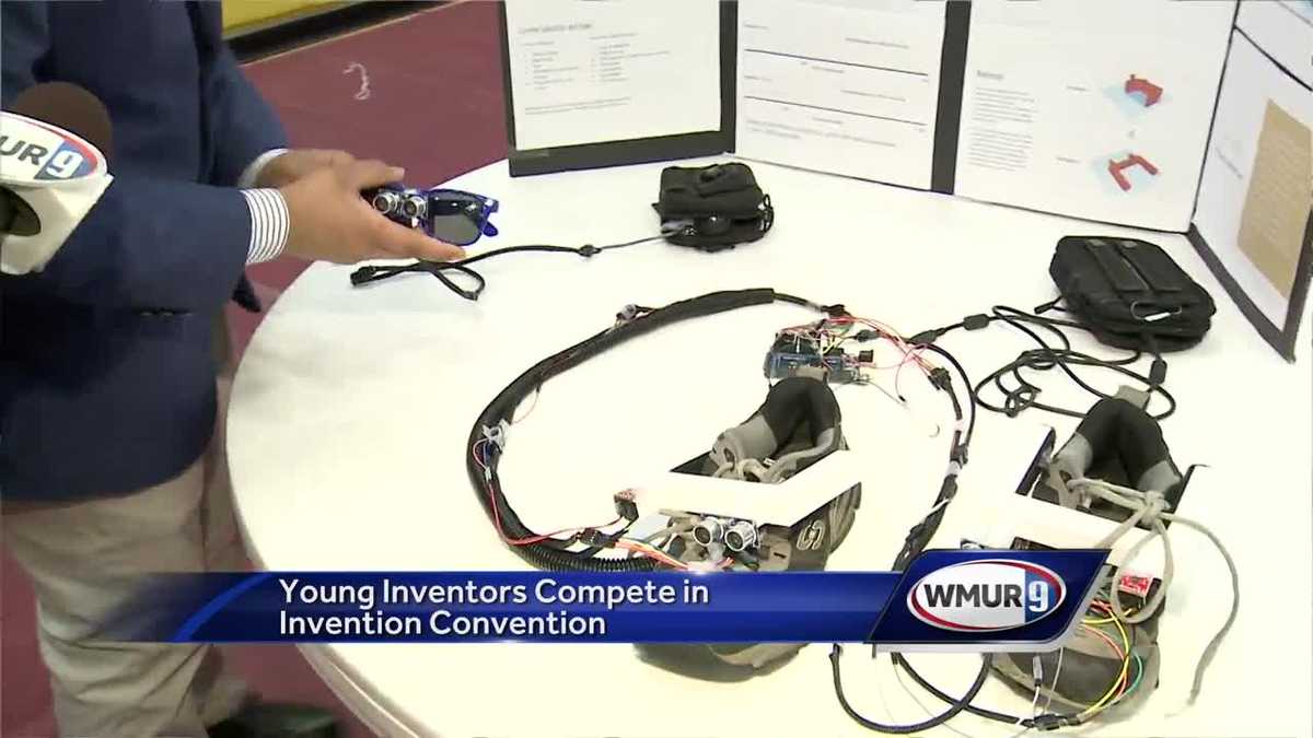 Young inventors show off creations at Invention Convention