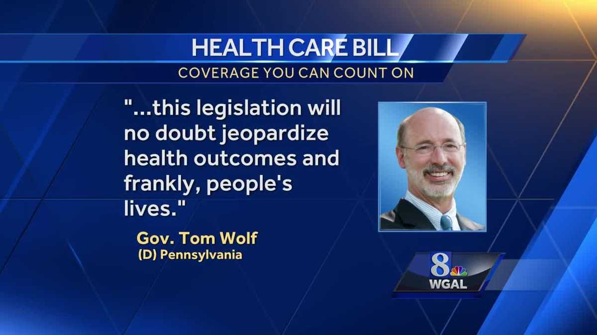 Gov. Wolf says GOP health plan would jeopardize lives
