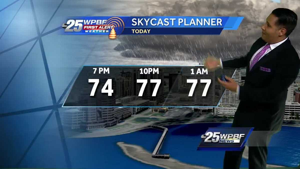 Meteorologist Cris Martinez' updated forecast Meteorologist Cris Martinez' updated forecast