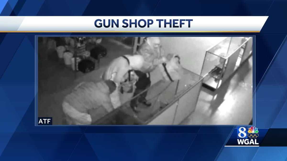 44 guns gone in smash-and-grab