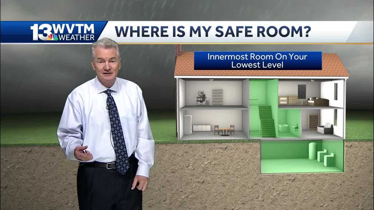WVTM 13 Weather: Where is your safe room?