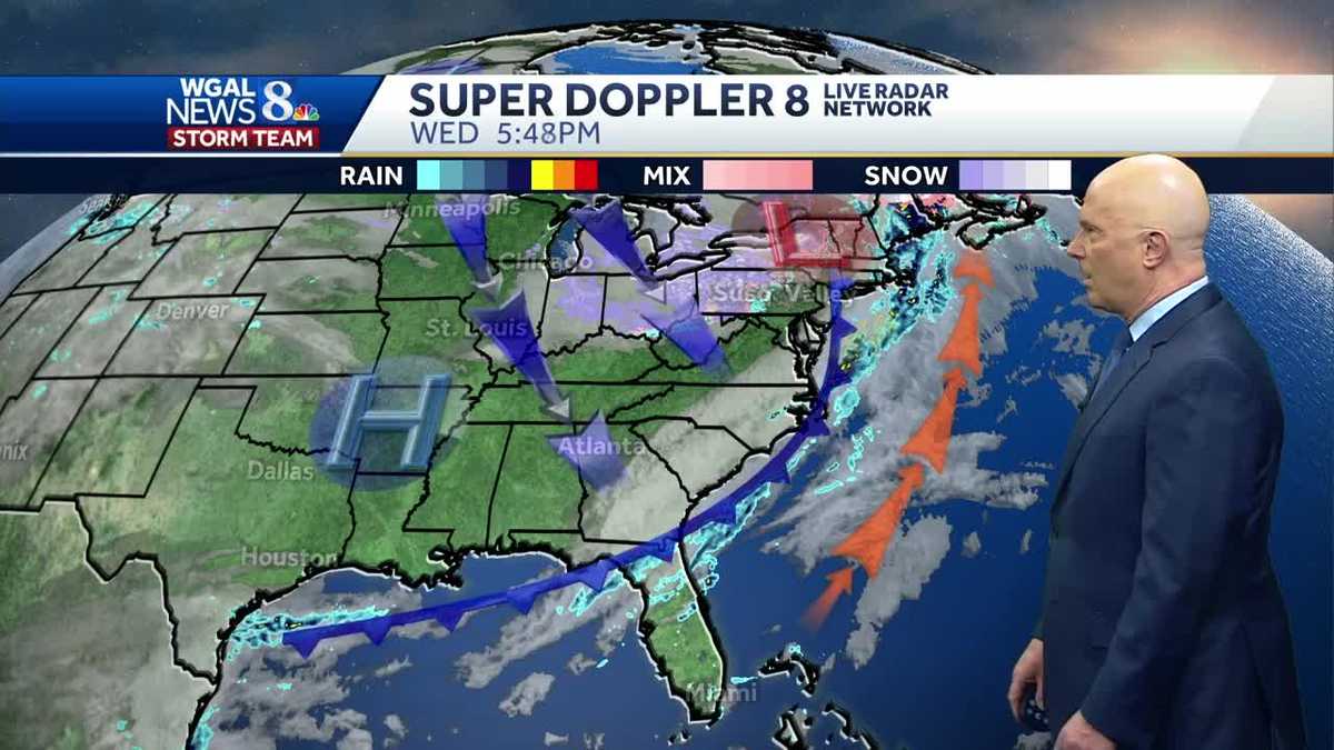 Cold Winds Tonight. Snow Possible Saturday