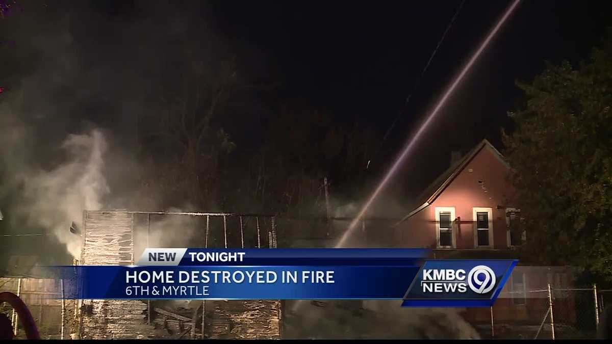 Fire destroys house in northeast Kansas City