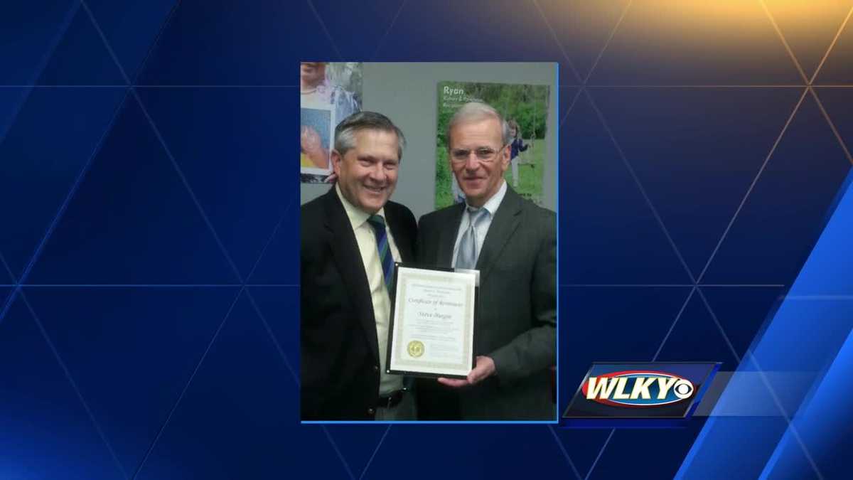Steve Burgin surprised with special certificate from Jefferson County ...