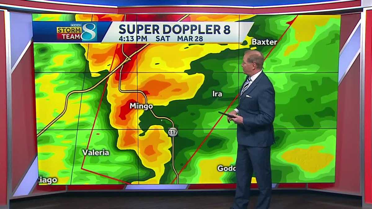 Severe weather outlook: KCCI tracks storms across central Iowa