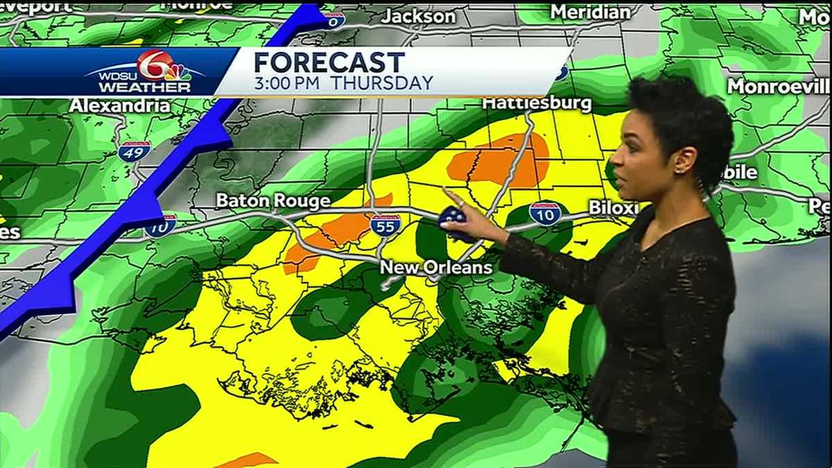 Tuesday Afternoon Videocast: Another nice day, storms Thursday