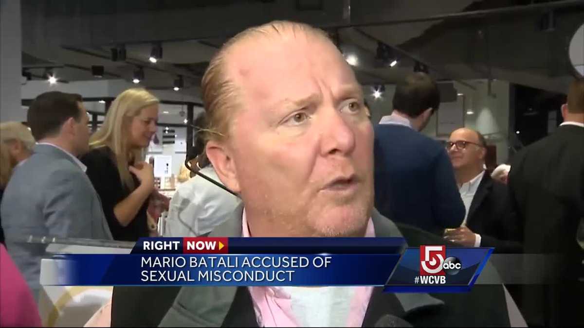 Famed chef Mario Batali accused of sexual misconduct