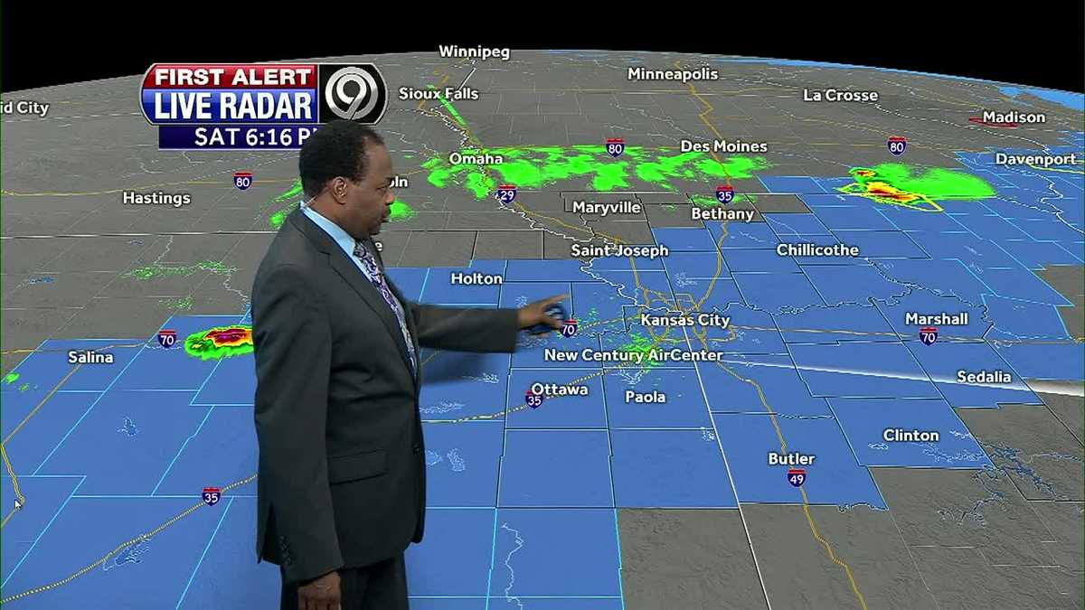 First Alert: Severe T-Storm Watch in effect for KC metro until 2 a.m.