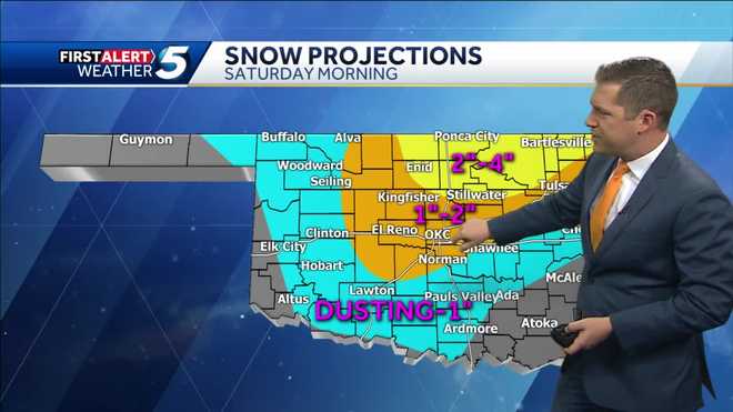 TIMELINE: Severe storms with a tornado risk possible Friday, snow ...